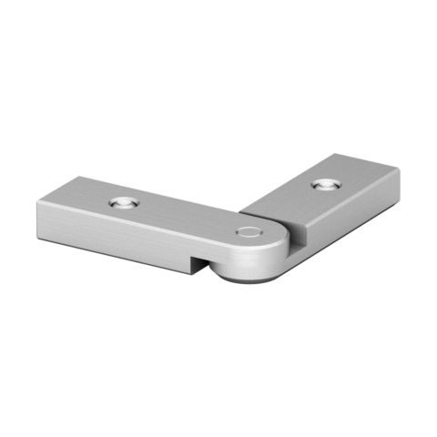 Easy Alu Connector Elbow - Glass Railing for Decks