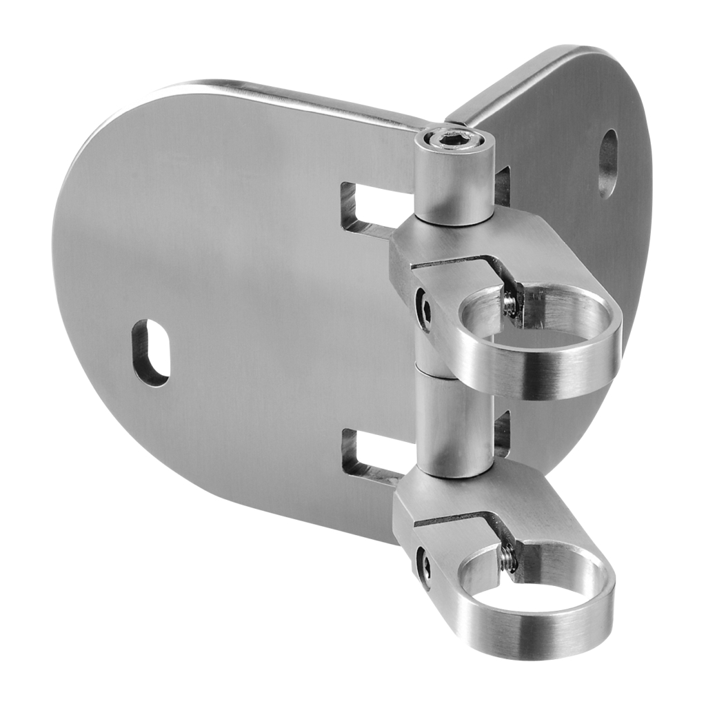 Fascia Mount Bracket - Corner - Glass Railing for Decks