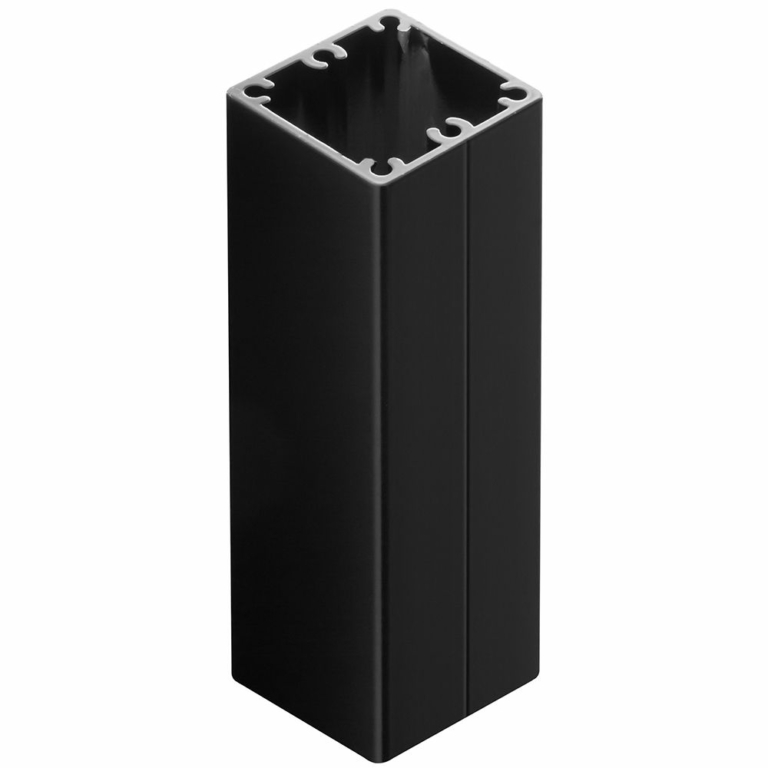 Glass Railing Post - Fascia Mount - Glass Railing for Decks